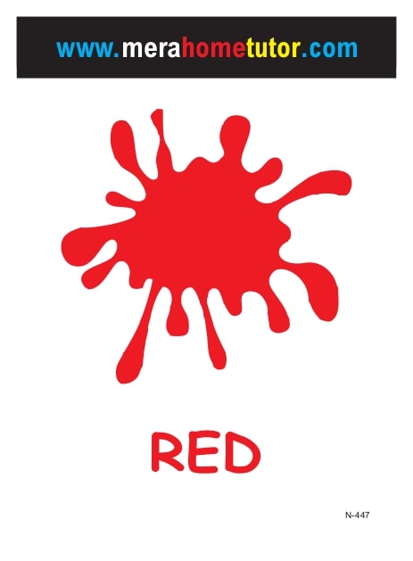 Free Printable Colors Flashcards